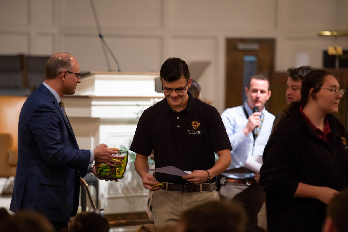 Second Quarter Honor Roll and Chapel with Evangelist Bruce Frye ...